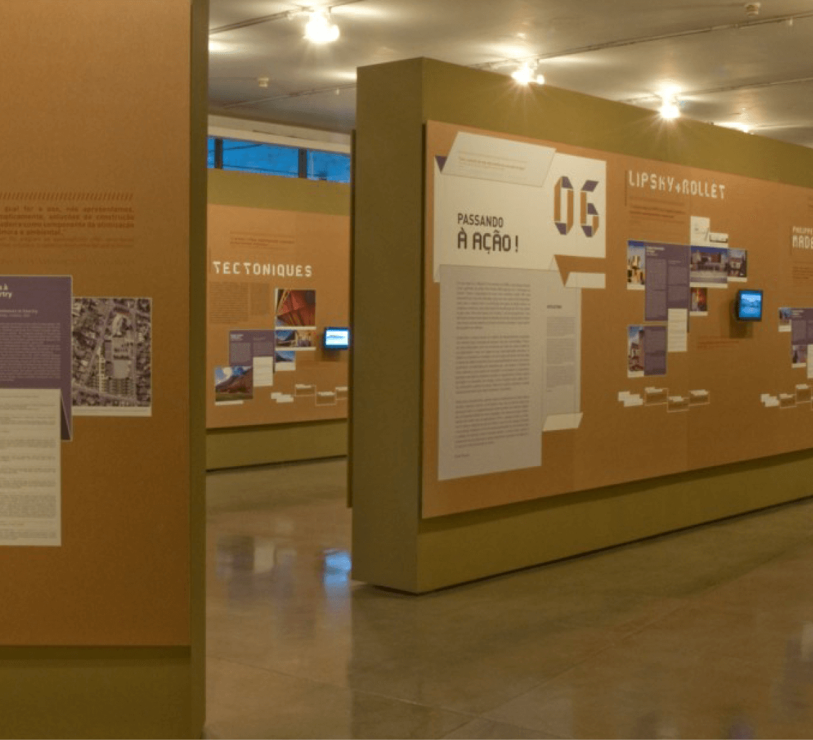 Projeto de sinalização para museus – MAM – Zol design