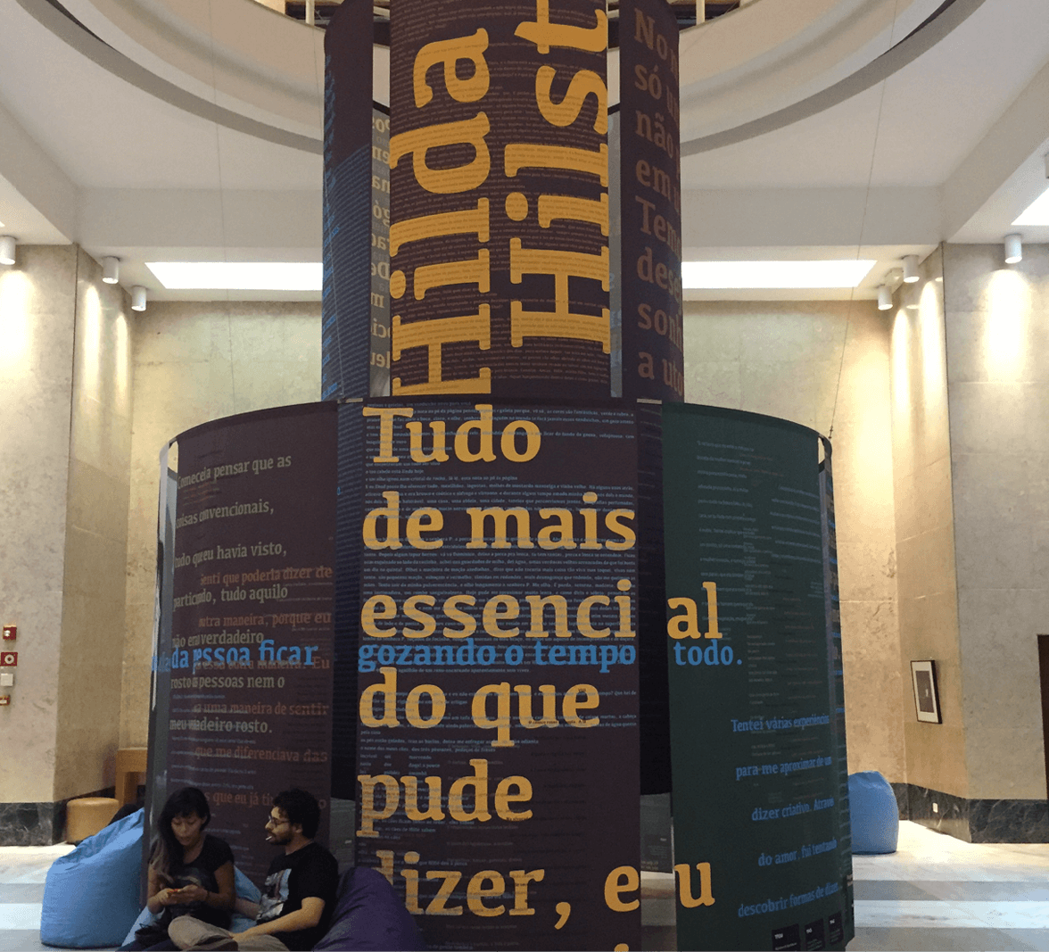 Exposição imersiva – Biblioteca Mário de Andrade – Zol design